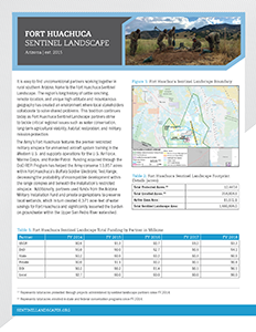 Fort Huachuca | Sentinel Landscapes
